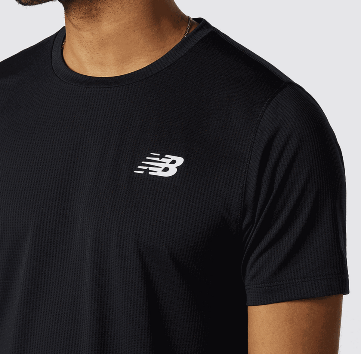 New Balance PMC Short Sleeve Tenacity Tech Tee - Black - Closer by the ...